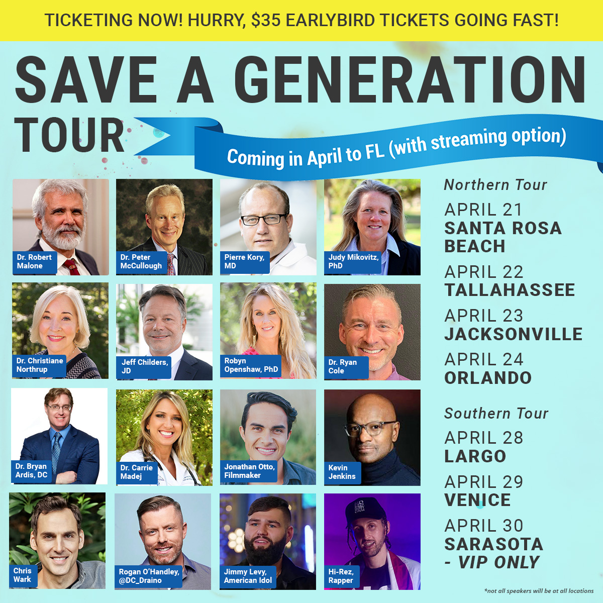 Tickets FAQ - Take Action For Freedom